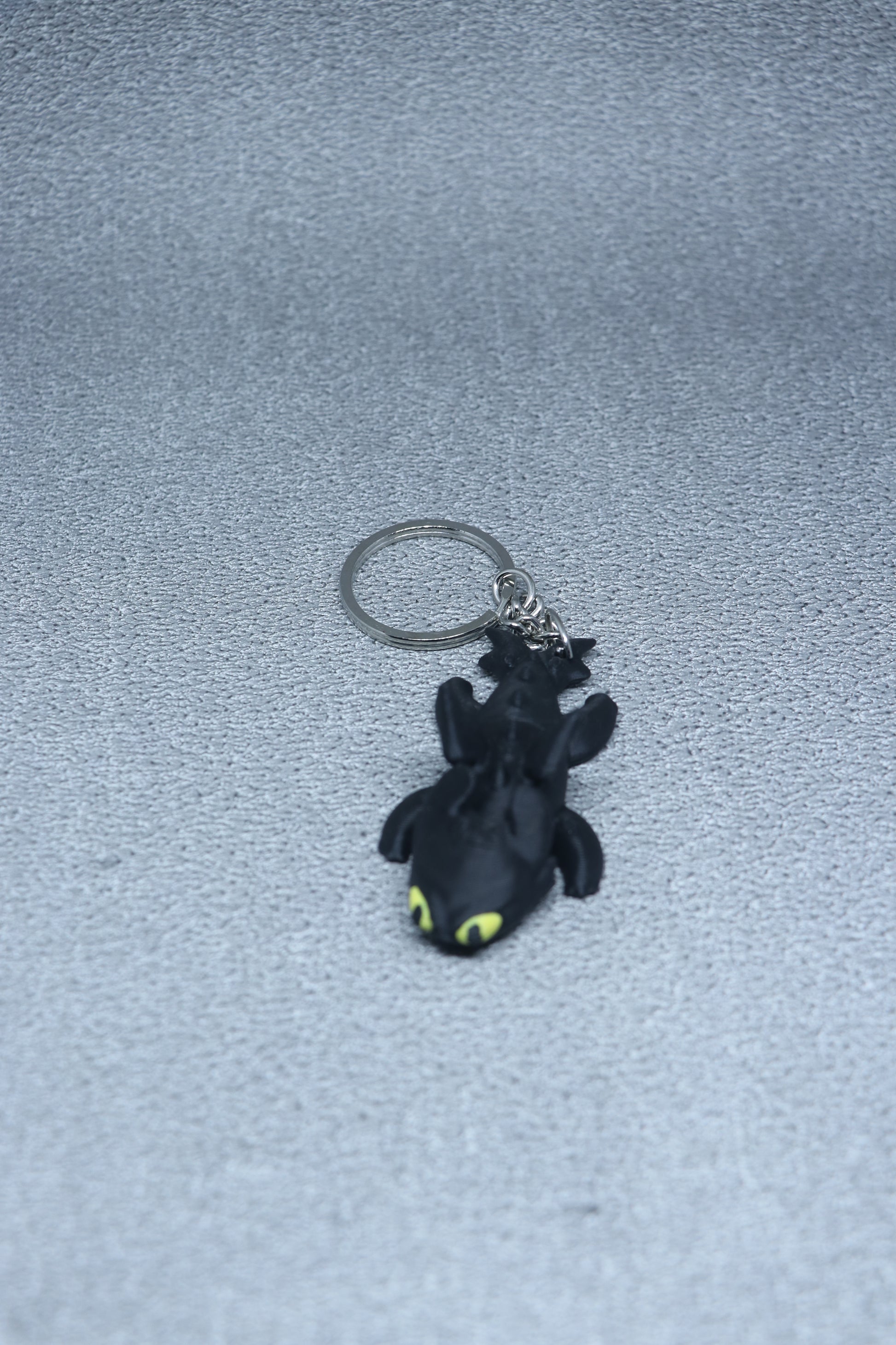 3D Printed Flexible Keychain Set of 2 | Night Fury (Baby Toothless ...